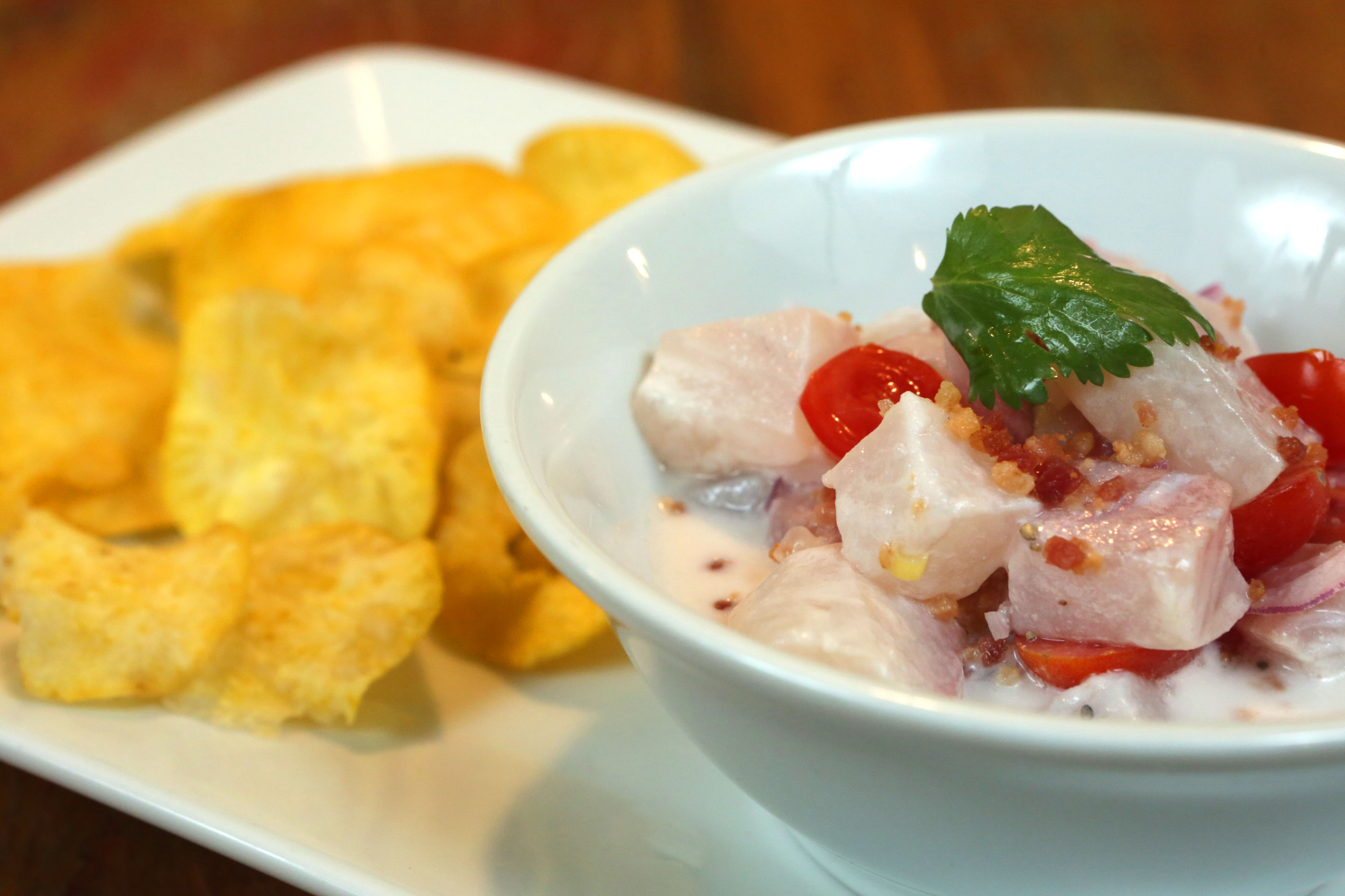 Ceviche de peixe branco | CLAUDIA