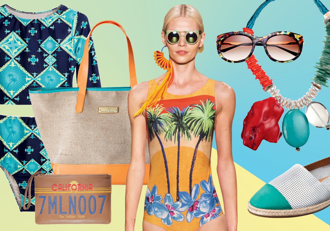 Tendência surfe: 15 peças para aderir ao look tropical | CLAUDIA