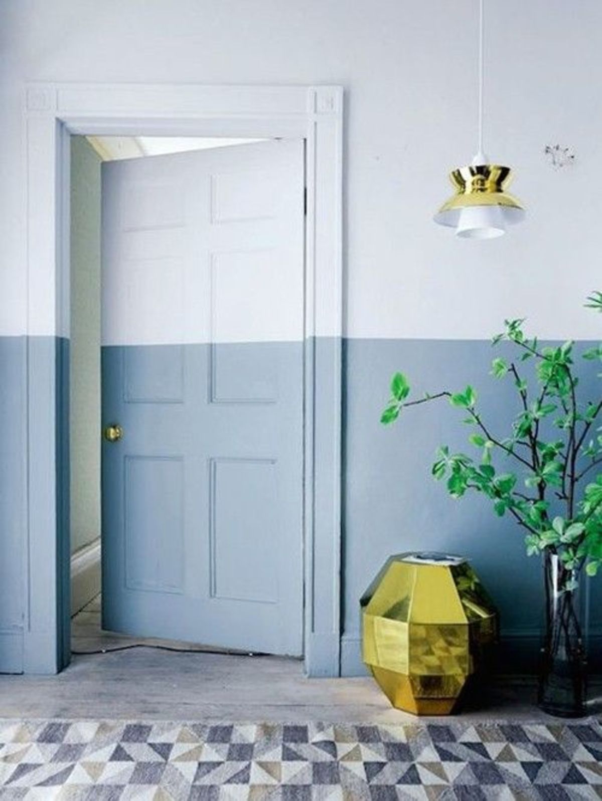 Decoração: Mais cor em casa: 10 ideias de paredes bicolores | CLAUDIA