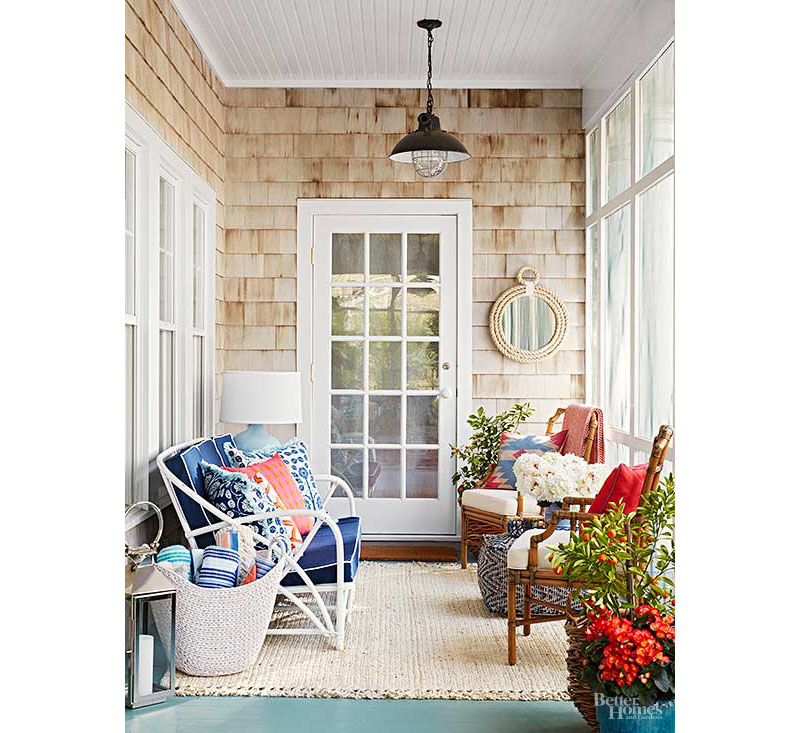 Inspiração do dia: varanda com estilo boho e vintage | CLAUDIA